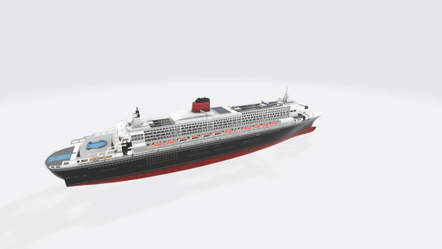 Mô hình 3D máy bay – Plane 3D Model (.c4d) – Thien Minh